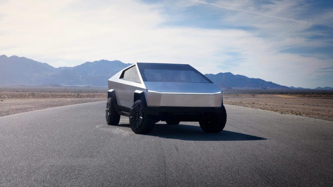Tesla updates Cybertruck with a four-motor configuration and ‘crab mode ...