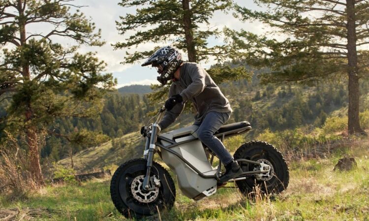 District, Aesthetic Electric Motorcycle From Land Moto