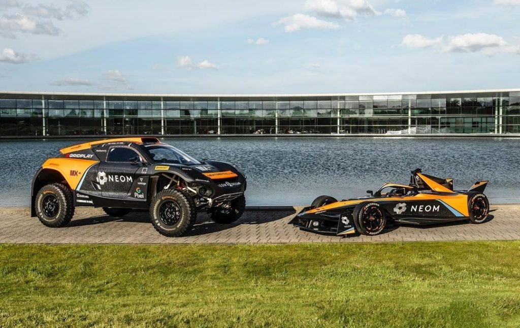 NEOM becomes the title partner of the McLaren Formula E and Extreme E ...