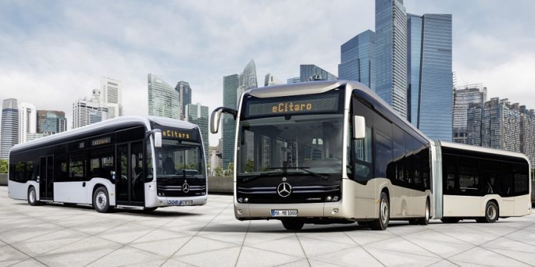 Mercedes-Benz eCitaro electric bus gets hydrogen-based fuel cell as ...