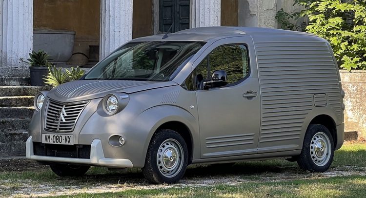 Caselani transformed Citroën ë-Berlingo into a retro van in the style ...