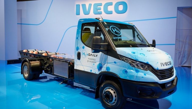 Iveco introduces the Hydrogen-powered FCEV eDaily Van in collaboration ...