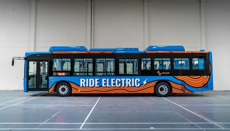 Roam launches first electric bus in Kenya, capable of carrying 90 ...