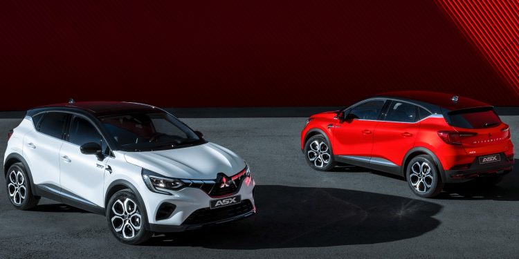 The new Mitsubishi ASX is the Renault Captur, come with PHEV powertrain