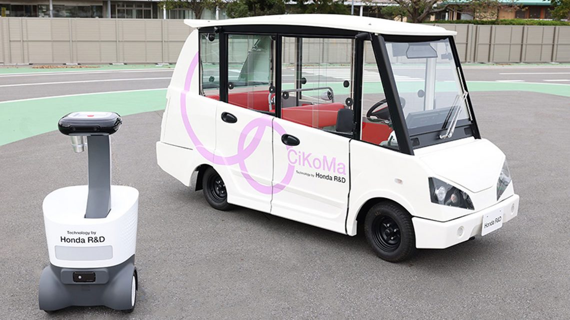 Honda developed self-driving micro EVs for future mobility