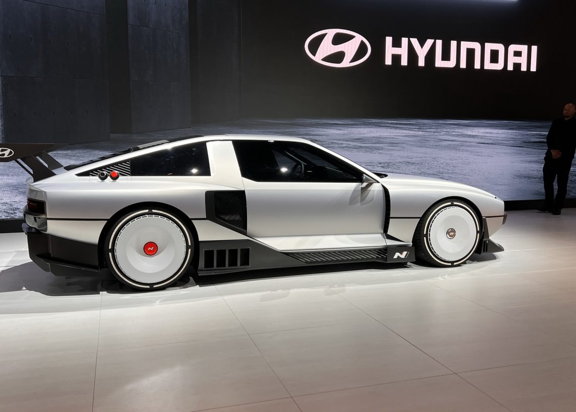 Hyundai N Vision 74 Concept make US debut at the LA Auto Show - EVMagz