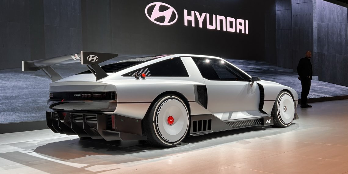 Hyundai N Vision 74 Concept make US debut at the LA Auto Show - EVMagz