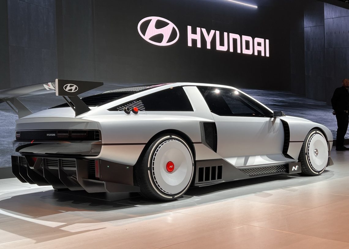 Hyundai N Vision 74 Concept make US debut at the LA Auto Show - EVMagz