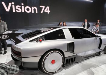 Hyundai N Vision 74 Concept make US debut at the LA Auto Show - EVMagz