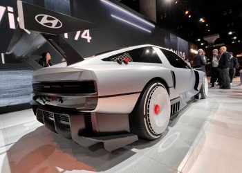 Hyundai N Vision 74 Concept make US debut at the LA Auto Show - EVMagz