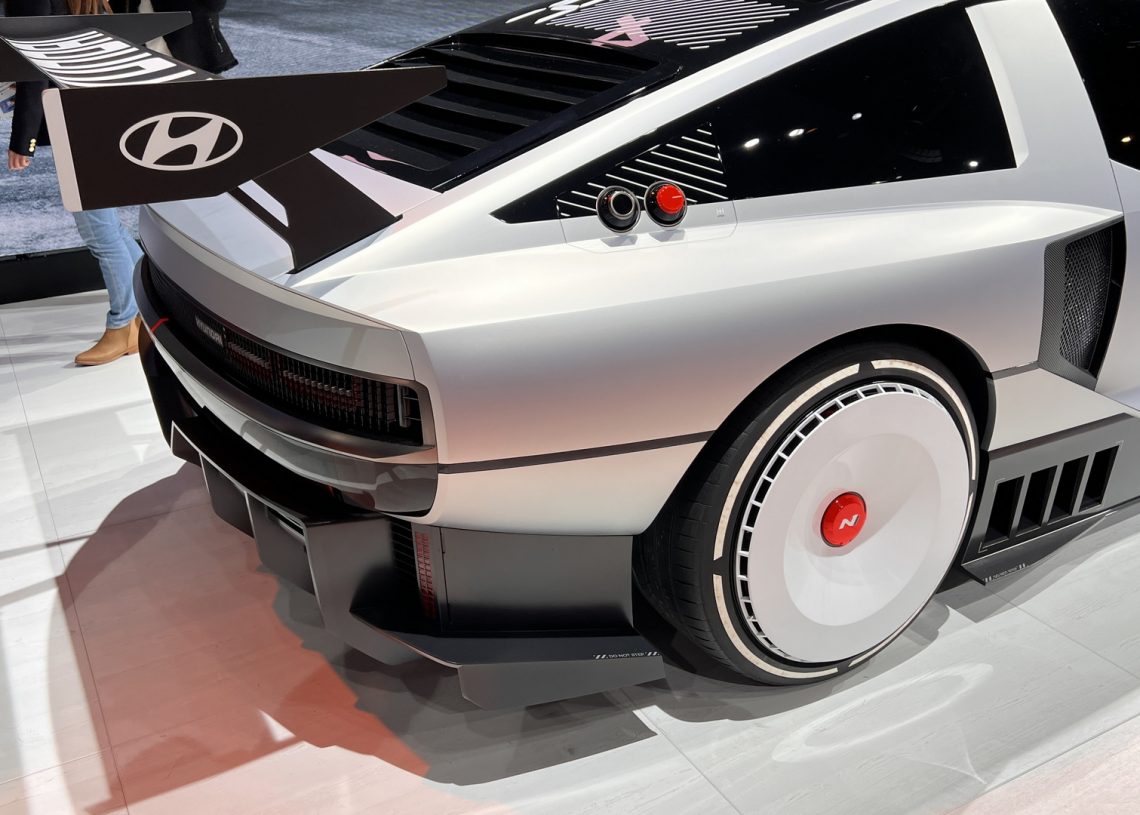 Hyundai N Vision 74 Concept make US debut at the LA Auto Show - EVMagz