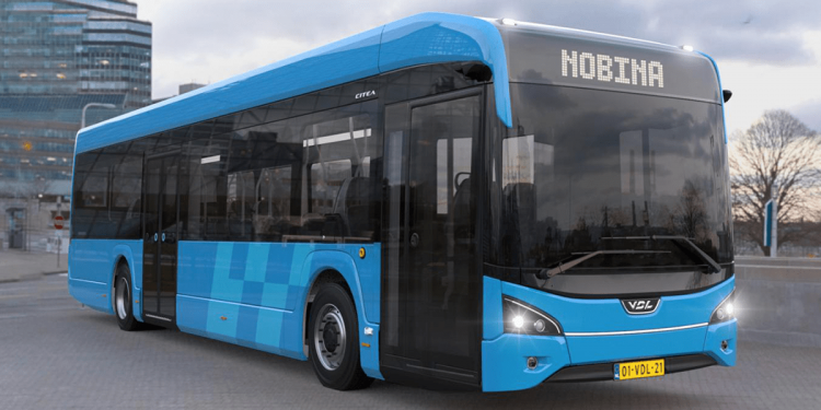 Nobina will use new generation VDL Citea electric buses for regional operations in Sweden