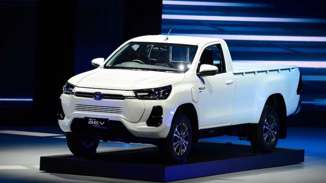 Toyota unveils Hilux Revo BEV Concept in Thailand
