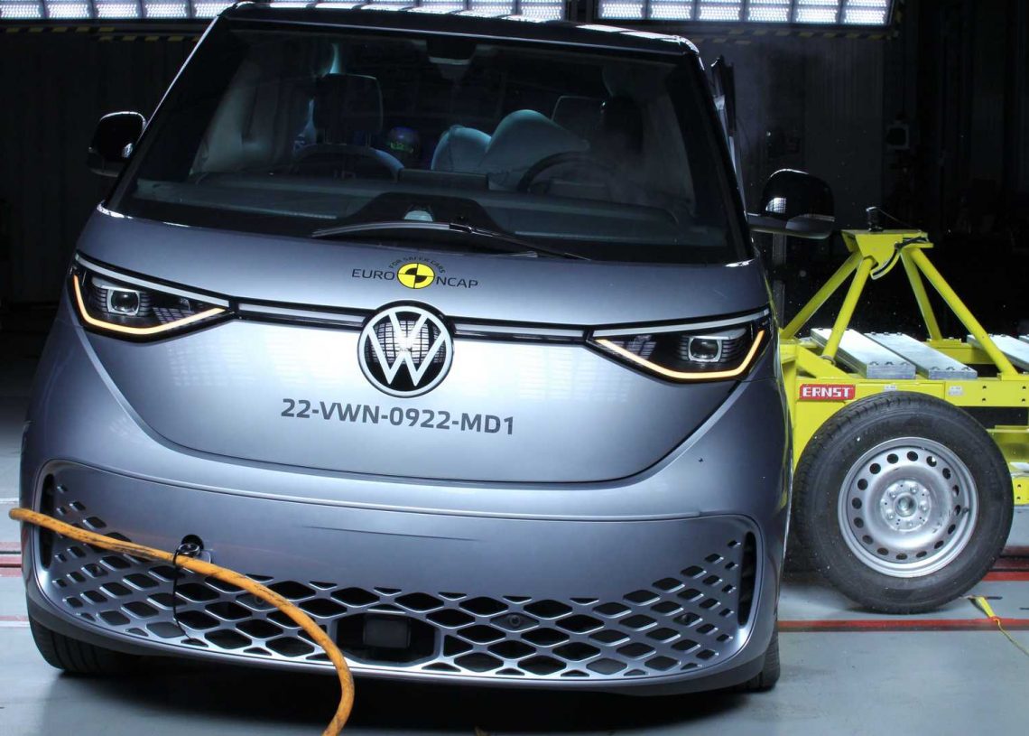 Volkswagen ID. Buzz earn five-star Euro NCAP crash and safety test - EVMagz