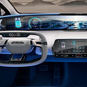 Aehra electric SUV interior details revealed with futuristic looks - EVMagz