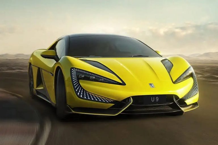 BYD's YangWang U9 Electric Supercar Unveiled, Capable of 0-100 km/h in ...