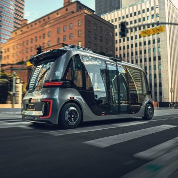 ZF Shows Its Autonomous Shuttle in Las Vegas With 80 Miles Range - EVMagz