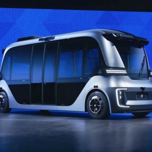 ZF Shows Its Autonomous Shuttle in Las Vegas With 80 Miles Range - EVMagz