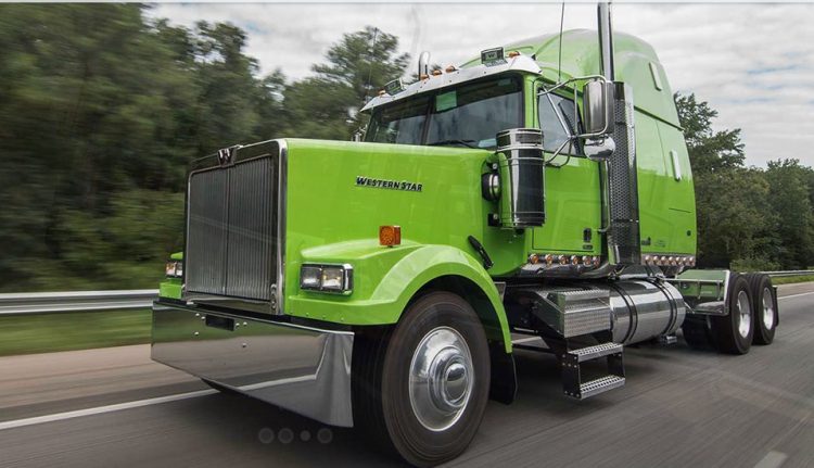 Knight-Swift Transportation Takes Delivery of Kenworth T680E Class 8 ...