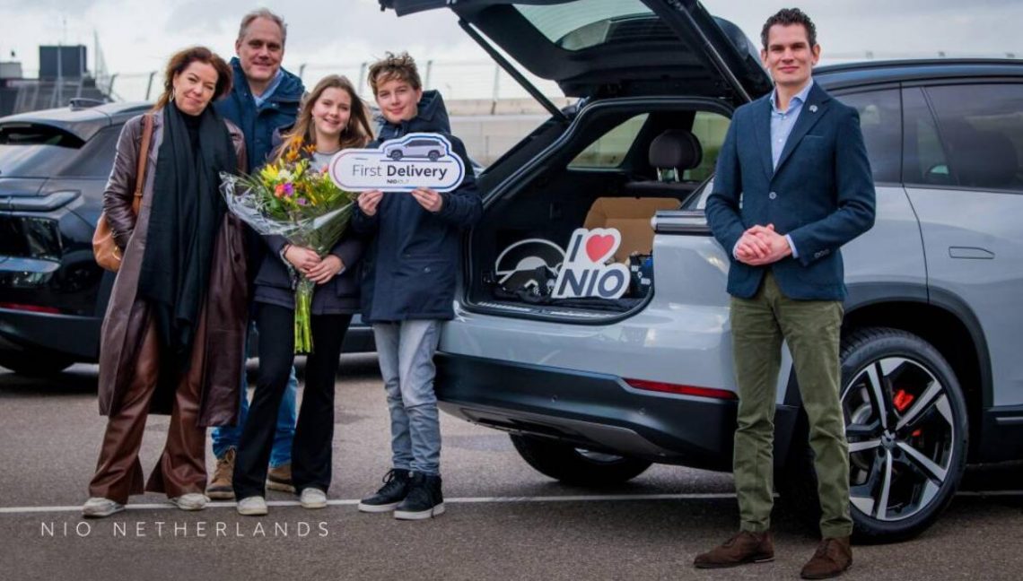 NIO Launches European Deliveries of the EL7 Electric SUV in the Netherlands