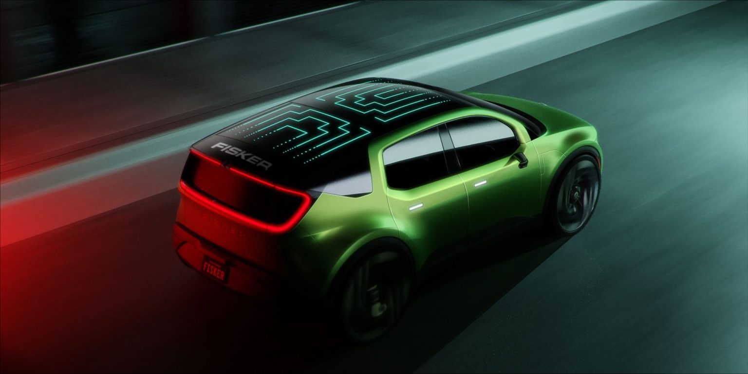 Fisker releases new images of the PEAR exterior design