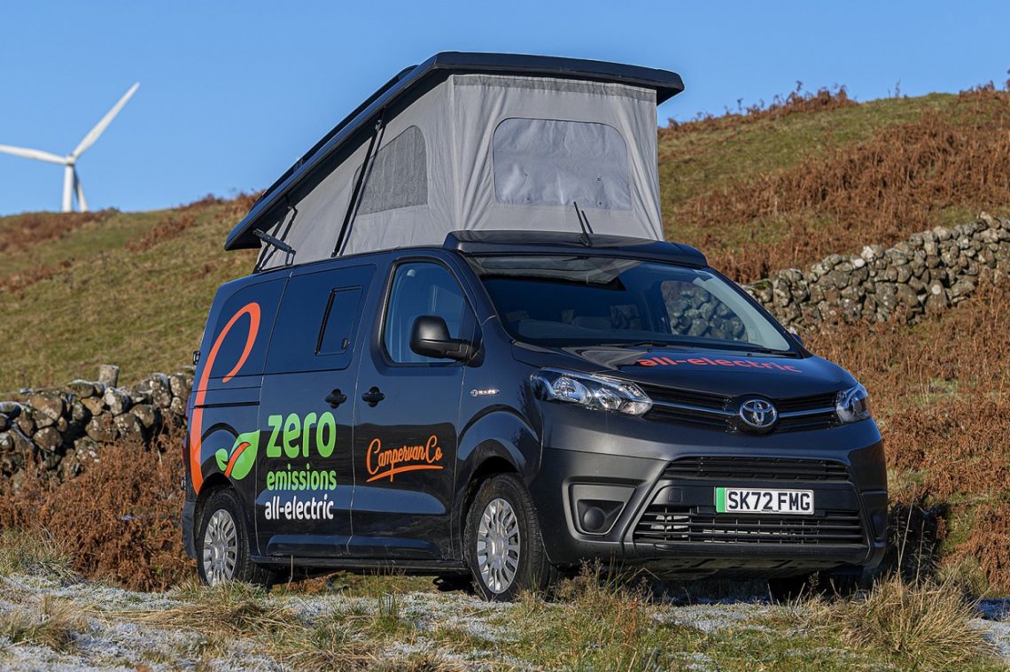 CampervanCo Launches Multi-Purpose Electric Camper Based on Toyota ...