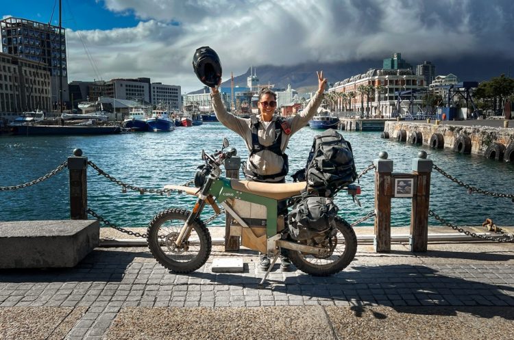 Sinje Gottwald Rides 13,000 km on CAKE Kalk AP, Sets New Record for ...