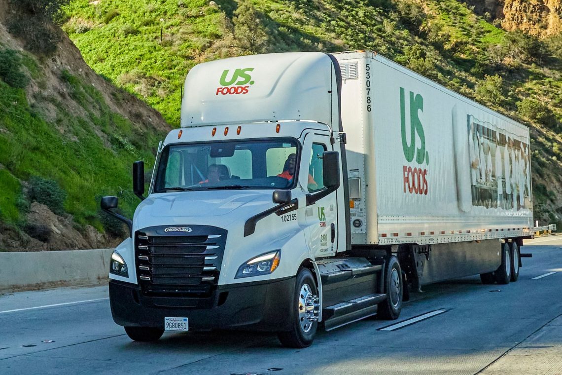 US Foods Reduces Carbon Footprint with Zero-Emission Electric Trucks in ...