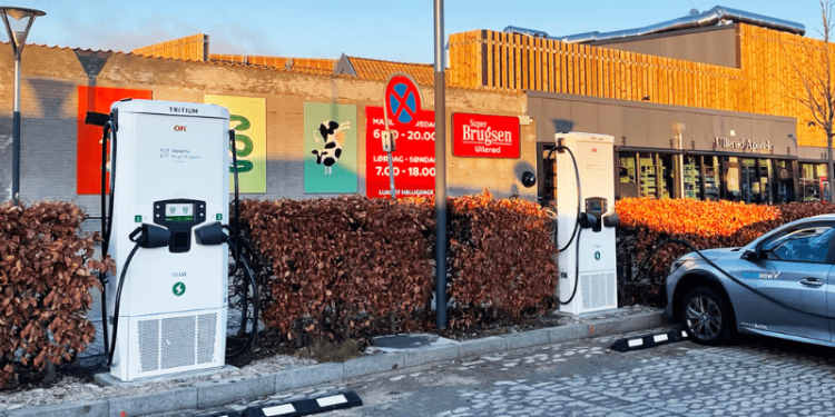 OK orders 300+ fast-charge columns from Tritium to support Denmark's EV ...