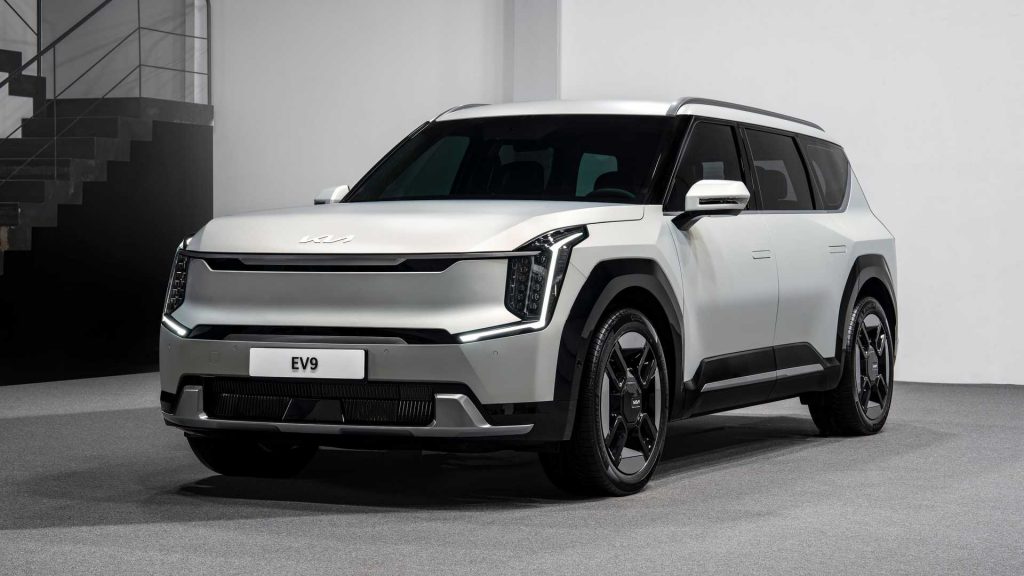 Kia Reveals EV9 In First Official Images, a Three-Row Electric SUV with Upscale Design