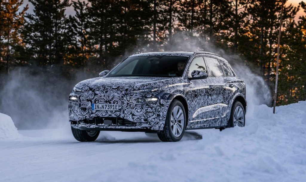 Audi Q6 e-tron Undergoes Extreme Weather Testing