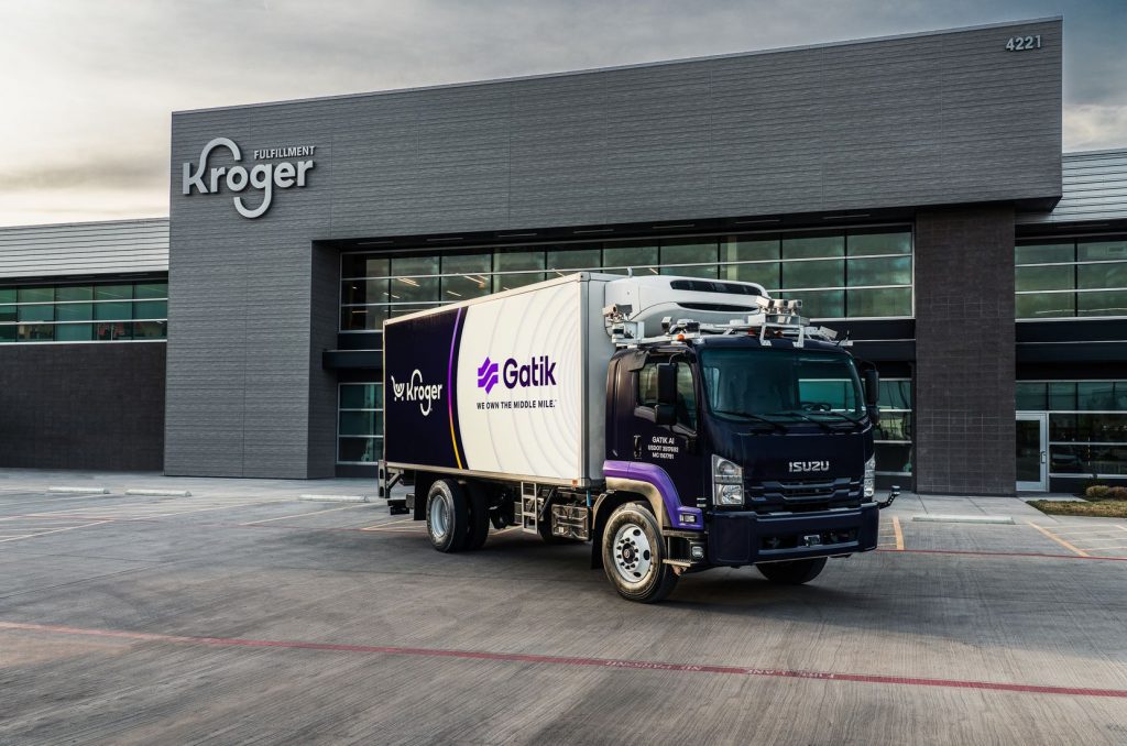 Gatik Partners with Kroger for Autonomous Delivery Service in Dallas ...
