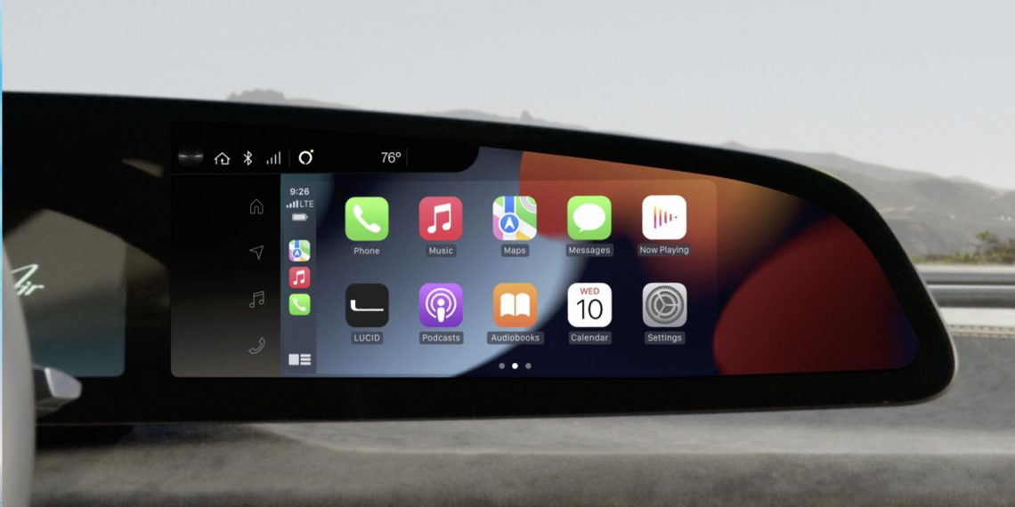 Lucid Motors Rolls Out Standard Apple CarPlay Integration Across EV ...