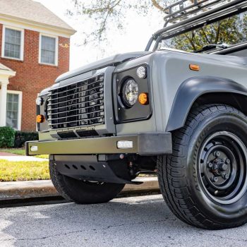 Classic Land Rover Defender 110 Goes Electric with 450-HP Tesla ...