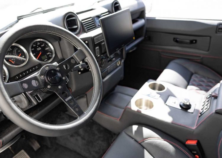 Classic Land Rover Defender 110 Goes Electric with 450-HP Tesla ...