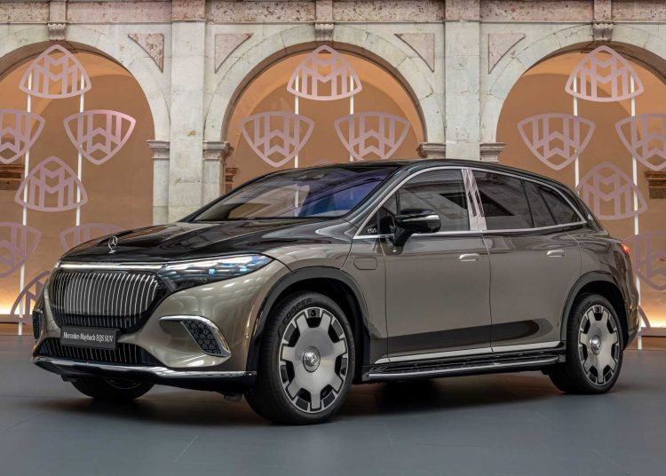 Mercedes Unveils Maybach EQS SUV: The Epitome of Luxury Electric ...
