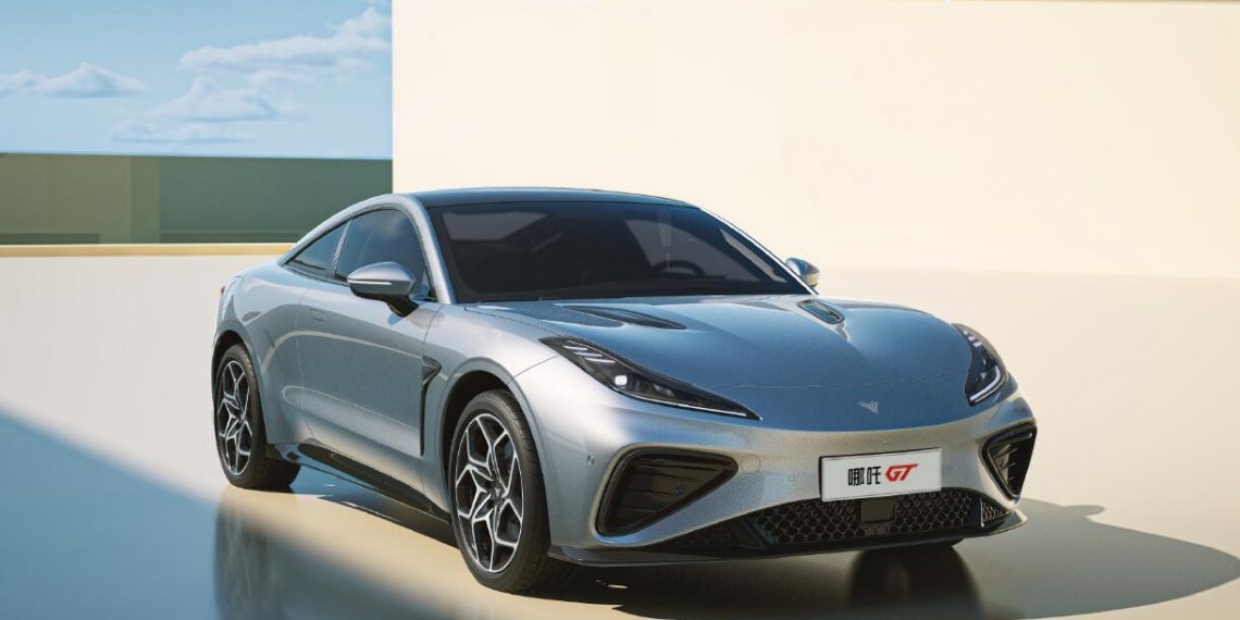 Neta unveils two-door electric sports car Neta GT with 455 HP and a ...