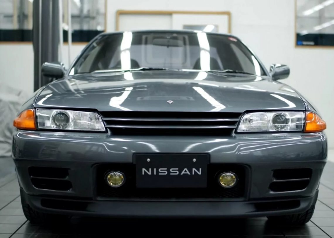 Nissan Unveils Classic R32 Skyline GT-R Converted to Electric Power ...