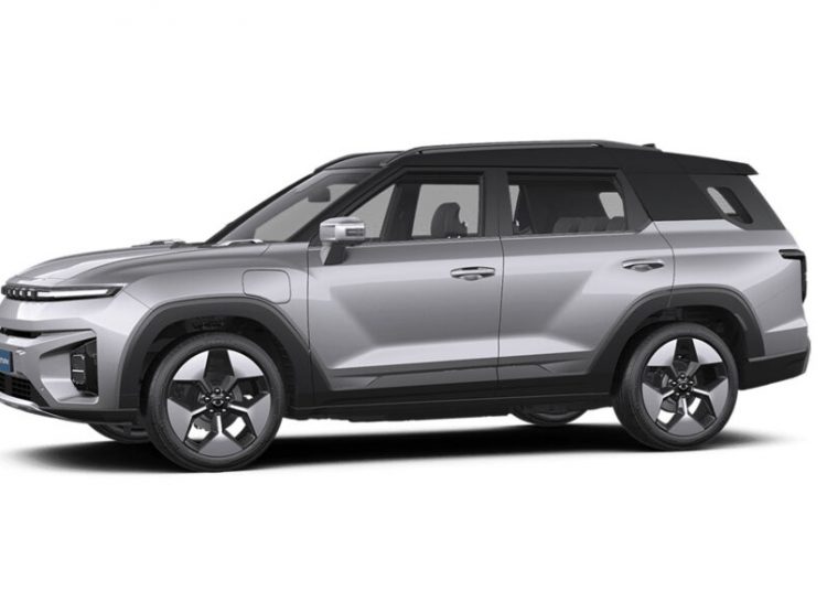 KG Mobility Unveils Torres EVX Electric SUV with Impressive 500km Range ...