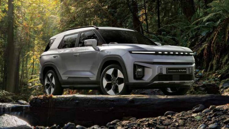 KG Mobility Unveils Torres EVX Electric SUV with Impressive 500km Range ...
