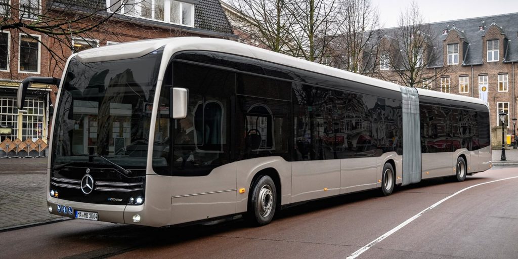 Dutch Public Transport Goes Green with Mercedes-Benz eCitaro G Buses