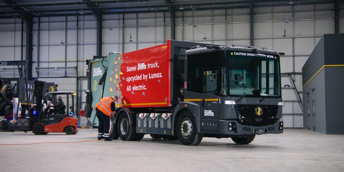 Biffa and Lunaz Sign Fleet Electrification and Upcycling Deal