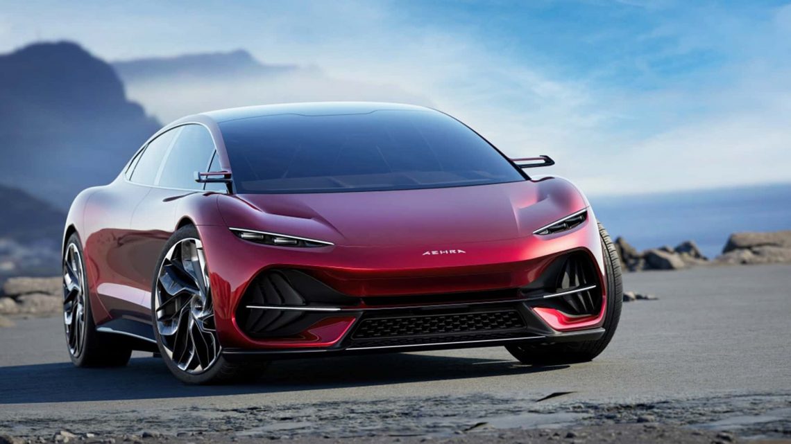 Aehra electric SUV interior details revealed with futuristic looks - EVMagz