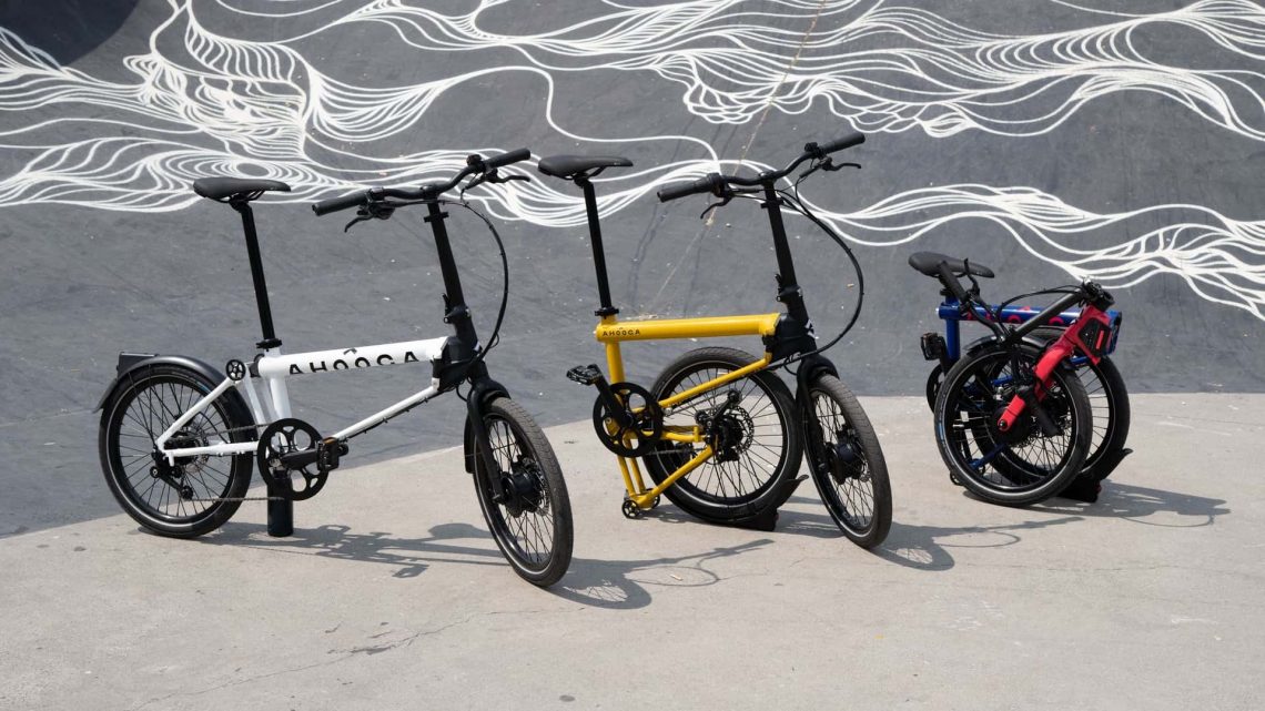 Belgian E-Bike Specialist Ahooga Presents The Stylish Max Folding Bike ...