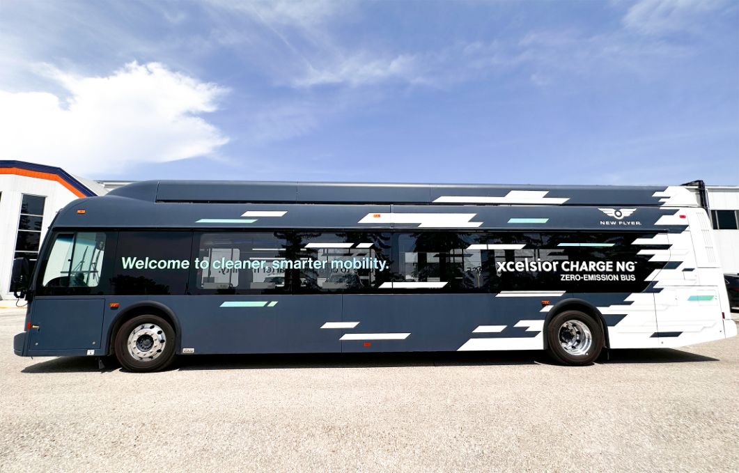 New Flyer Secures New Order for 26 Electric Buses from COTA in the USA