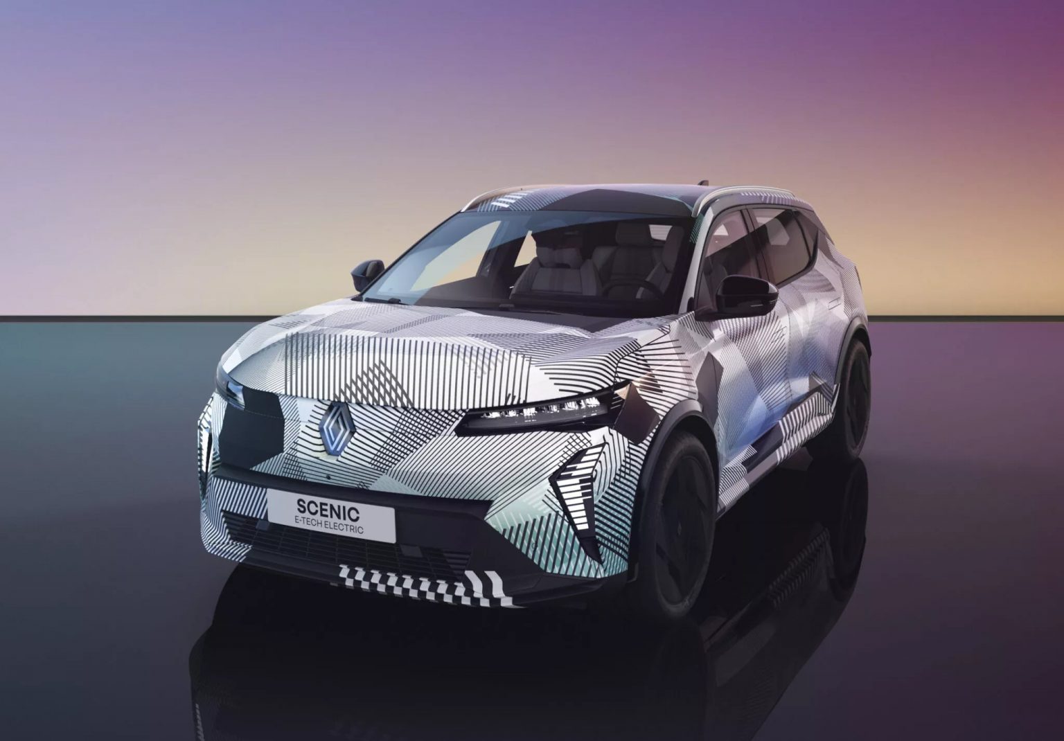 Renault Reinvents Scenic as Electric Crossover to Compete with Rivals