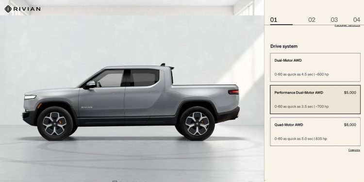 Rivian Unveils First Look of Its Performance Dual-Motor R1T Model