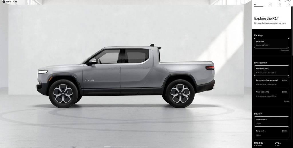Rivian Introduces New Dual-Motor Options to Online Configurator ...