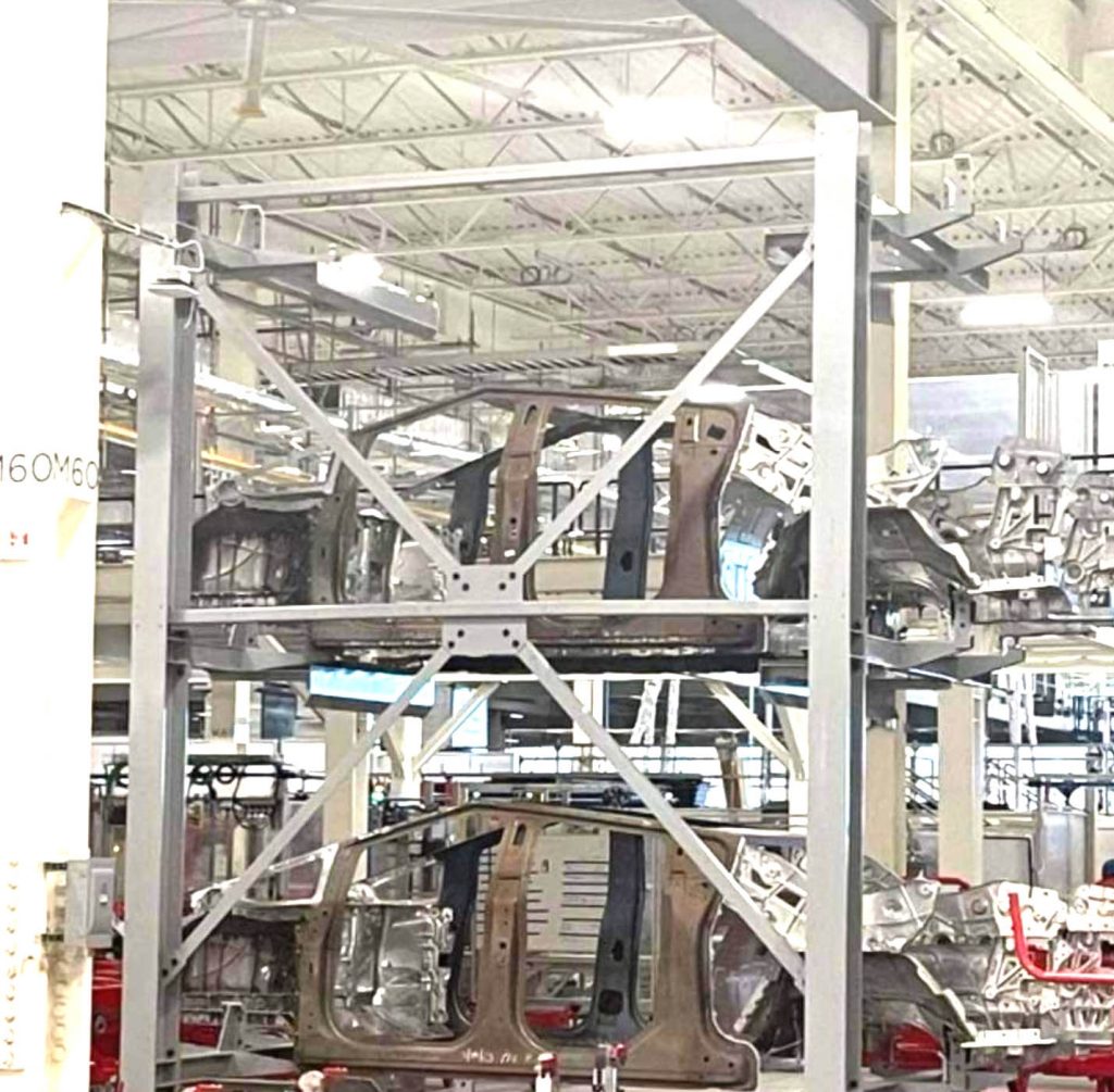 Tesla Cybertruck Bodies-in-White Image Surfaces from Gigafactory Texas