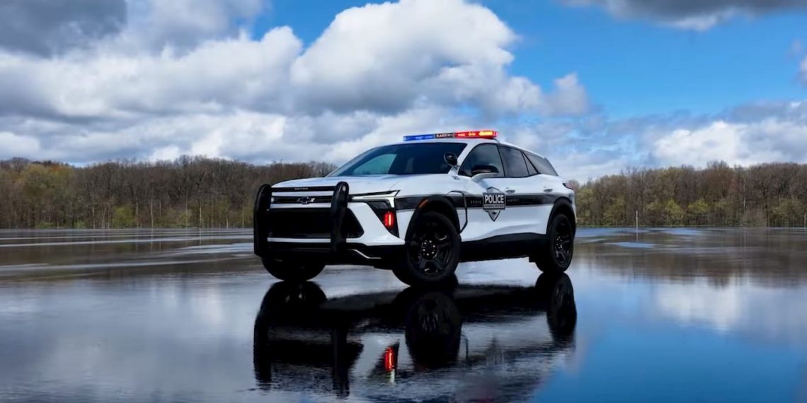 General Motors Unveils 2024 Chevy Blazer EV Police Pursuit Vehicle ...